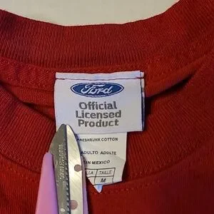 Ford | Shirts | Official Ford Mustang Red Graphic Short Sleeve Tee ...